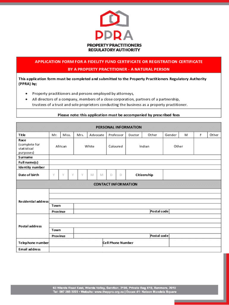 Fillable Online Application Form for a Fidelity Fund Certificate or ... Fax Email Print - pdfFiller