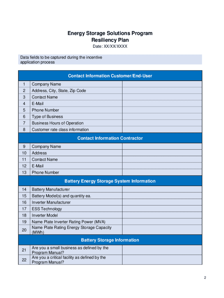 Fillable Online Resilient Buildings Planning Worksheet Fax Email Print ...