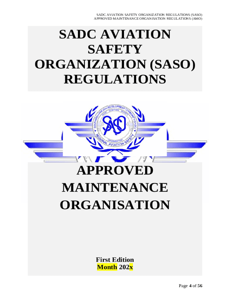 AMO Certificate - SASO Doc Template | pdfFiller