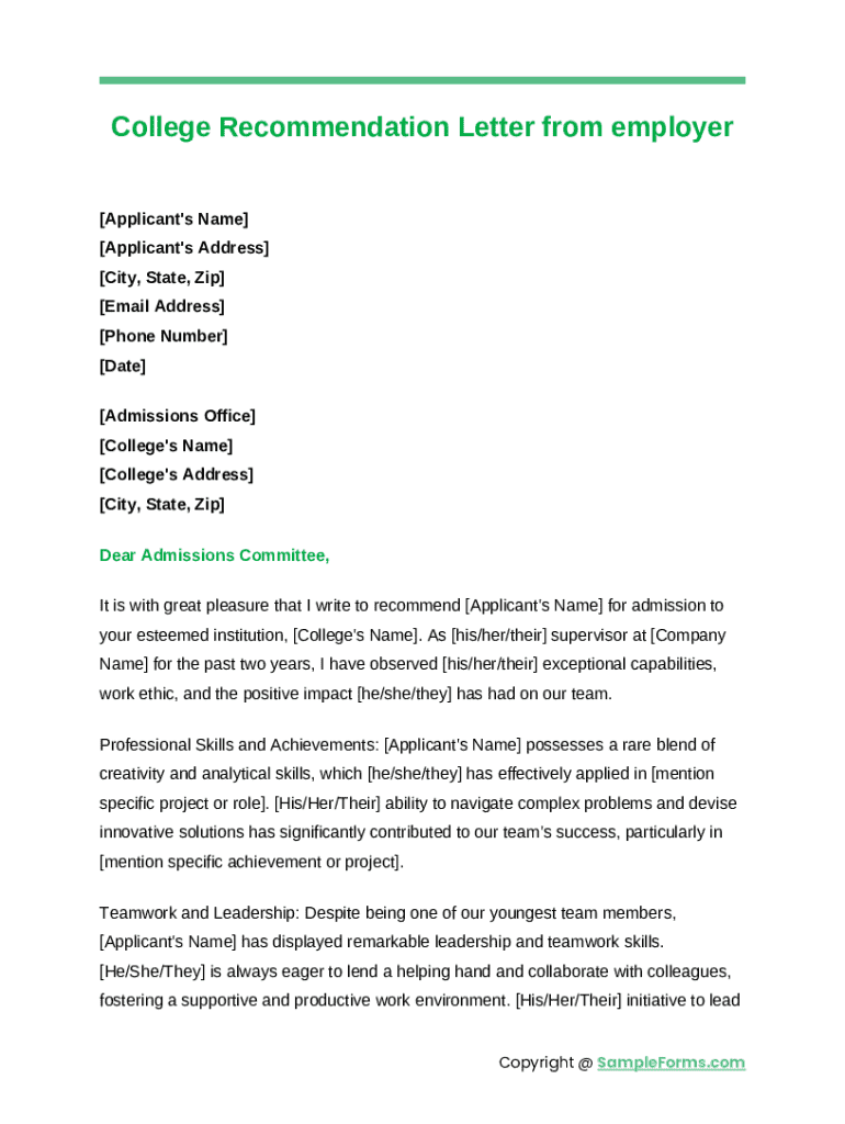 FREE 11+ Sample Reference Letters in MS WordPDF Doc Template | pdfFiller