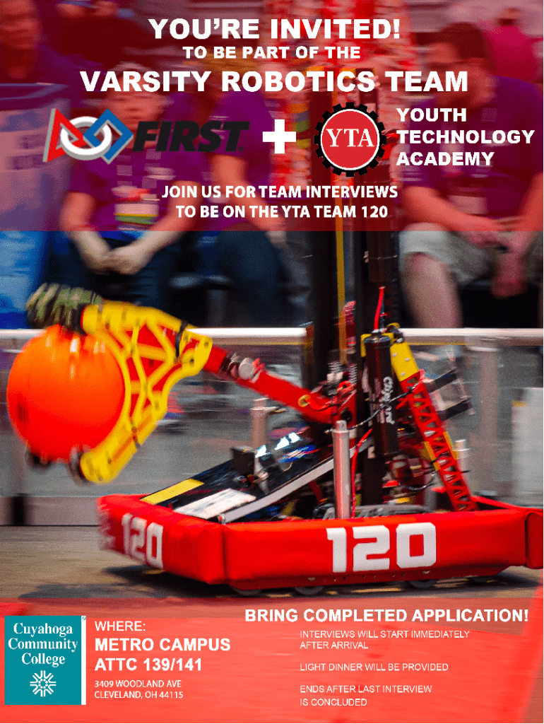 Fillable Online 2020-21 Robotics Team Application Fax Email Print ...