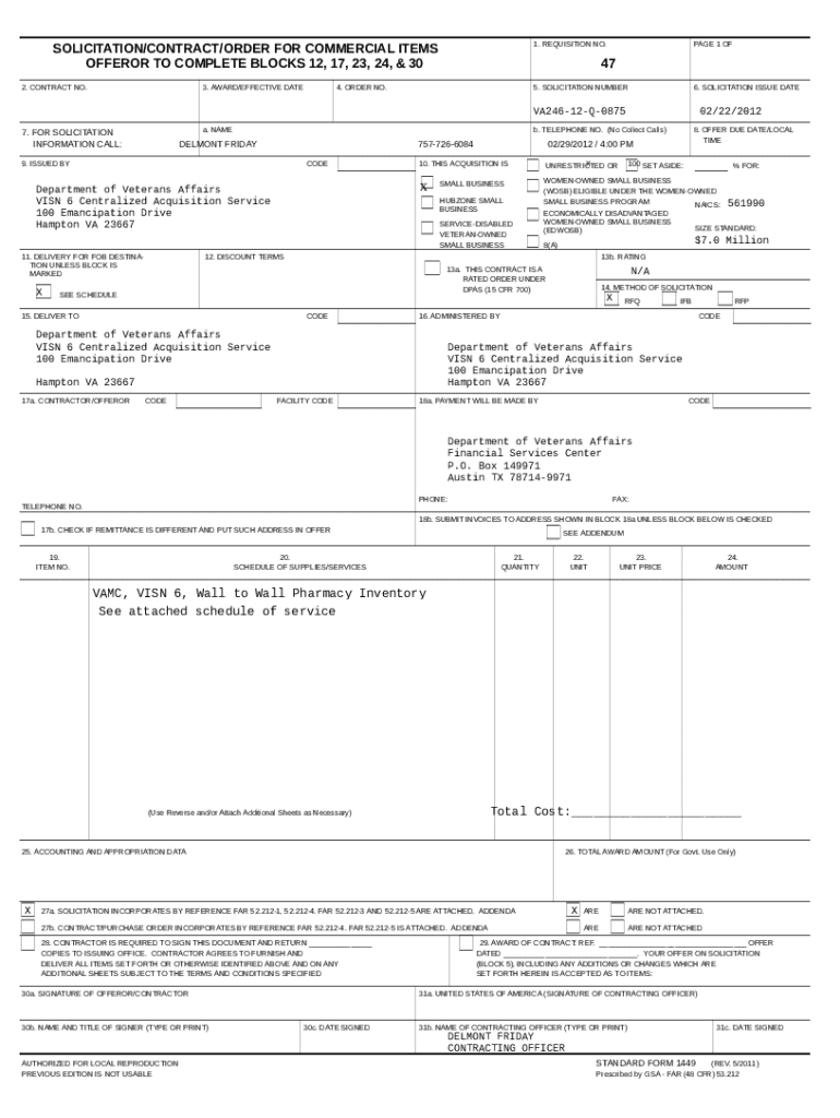 See attached schedule of service Doc Template | pdfFiller