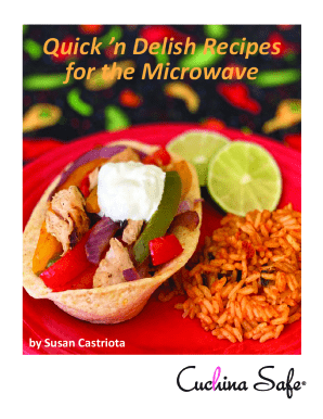 Fillable Online Quick 'n Delish Recipes for the Microwave Fax Email ...