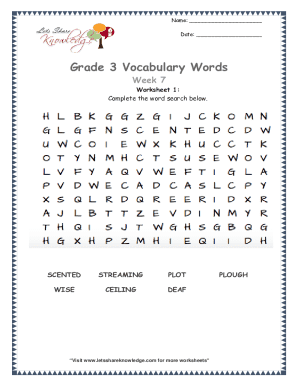 Fillable Online Complete the word search below Fax Email Print - pdfFiller