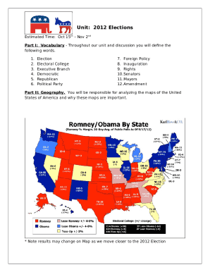 Electoral Assessment Framework Doc Template | pdfFiller