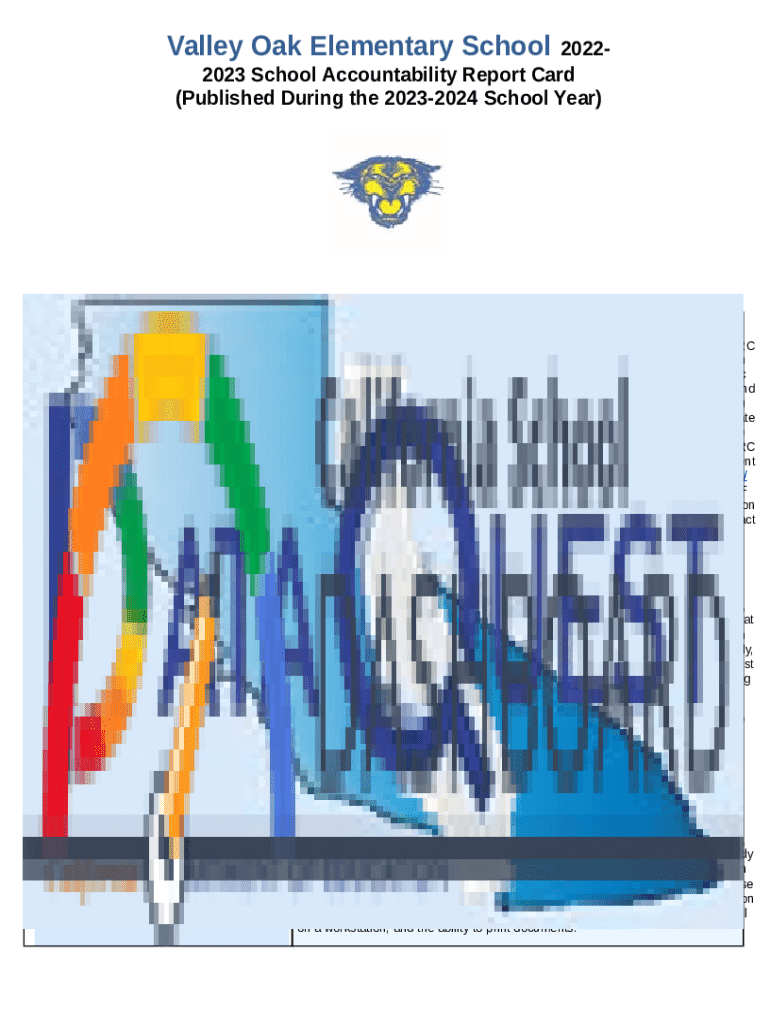 Valley Oak Elementary (.rtf) Doc Template | pdfFiller