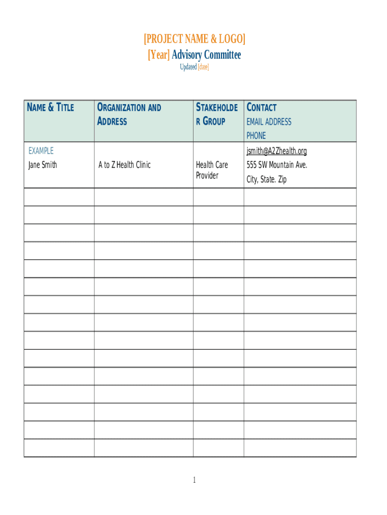 Template - SSP Participant Intake and Enrollment Doc Template | pdfFiller