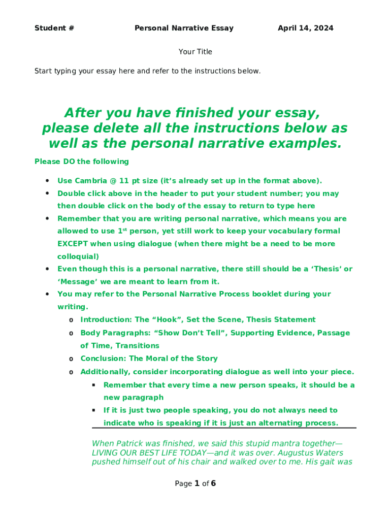 How to Title an Essay: Tips and Examples Doc Template | pdfFiller