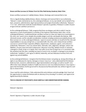 Fillable Online GENERAL RELEASE FORM FOR MINOR Fax Email Print - pdfFiller