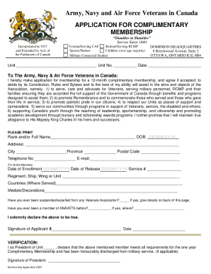 Fillable Online Fillable Online anavets Army Navy and Air Force ...