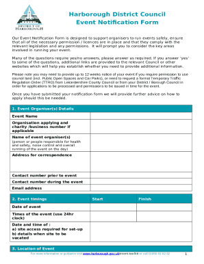 Submit an event notification Event Toolkit Doc Template | pdfFiller