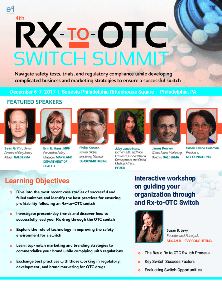 Fillable Online Switch On! The Next Generation of Rx-to-OTC Switch ...