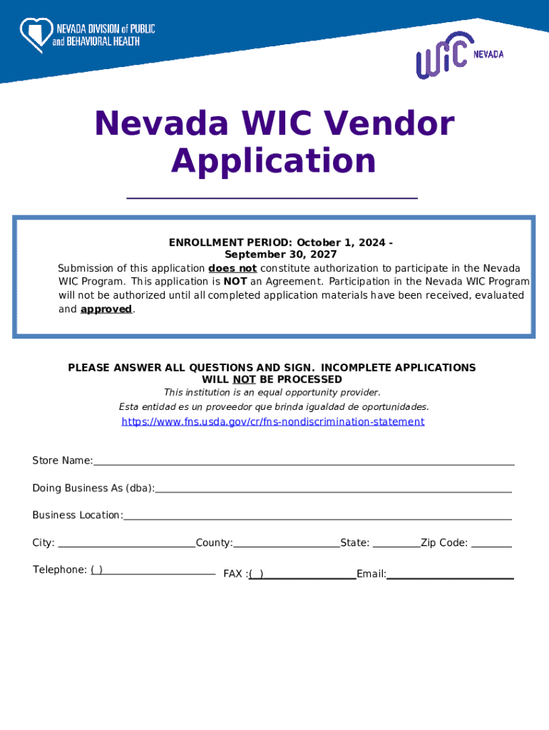 Women, Infants and Children (WIC)Carson City - Health Doc Template ...