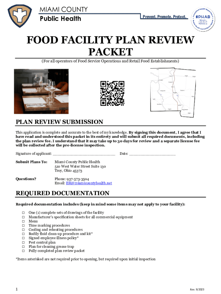 Fillable Online Page 1 of 12 FOOD PLAN REVIEW GUIDANCE ... Fax Email ...