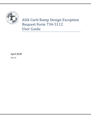 Fillable Online ADA CURB RAMP INSPECTION MANUAL Fax Email Print - pdfFiller