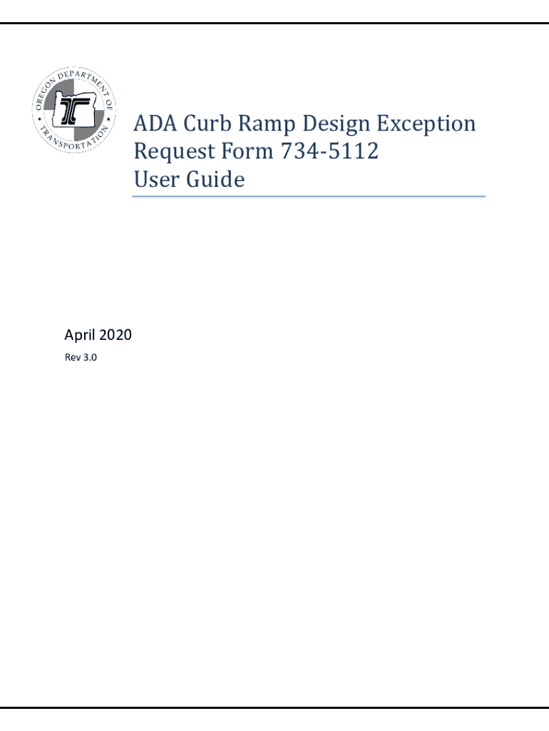 Fillable Online ADA CURB RAMP INSPECTION MANUAL Fax Email Print - pdfFiller