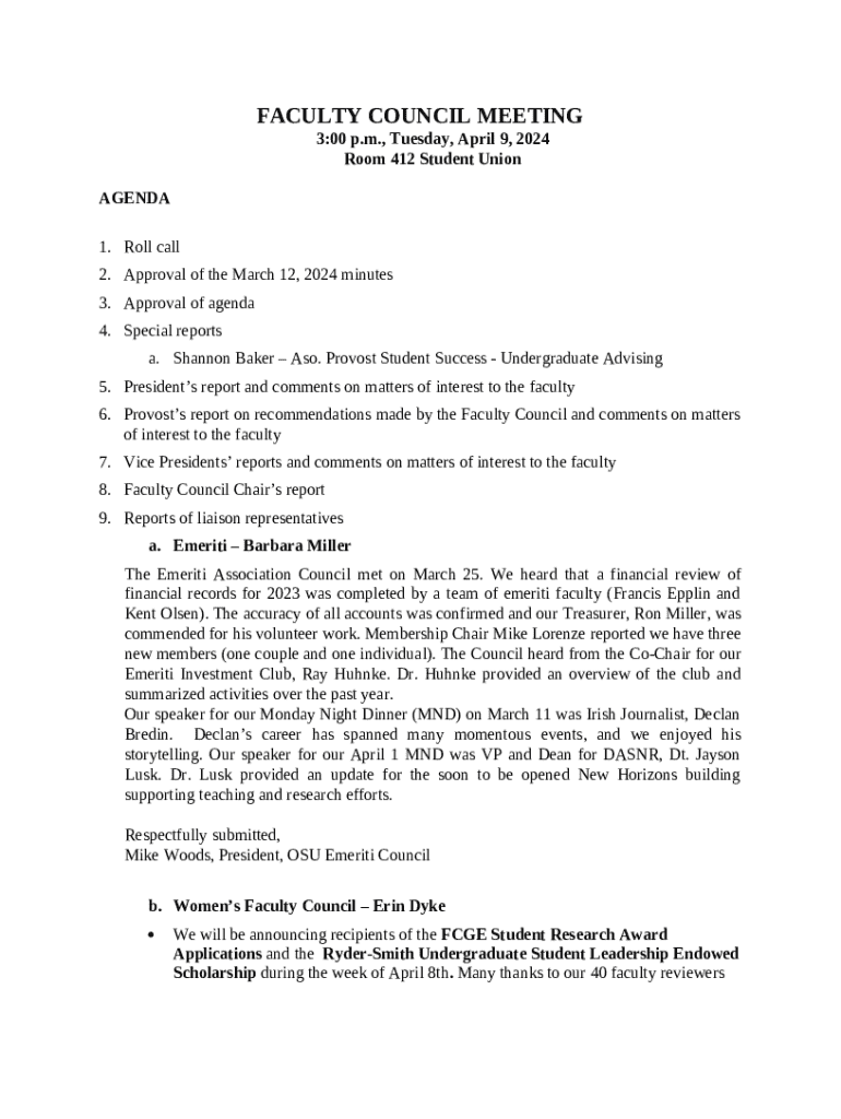 Shannon Baker Aso Doc Template | pdfFiller