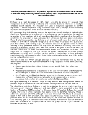 Systematic Evidence Map for Over One Hundred and Fifty ... Doc Template ...