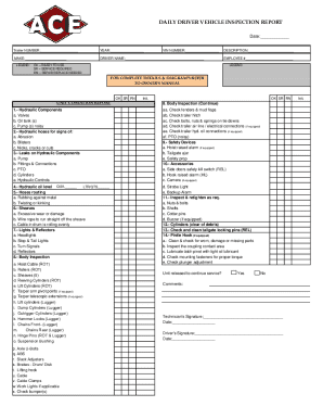 Fillable Online Daily Driver Vehicle Inspection Report (DVIR)Explained ...