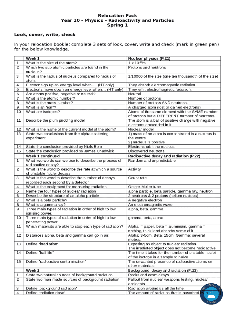 Edexcel International GCSE and Certificate Physics ... Doc Template ...