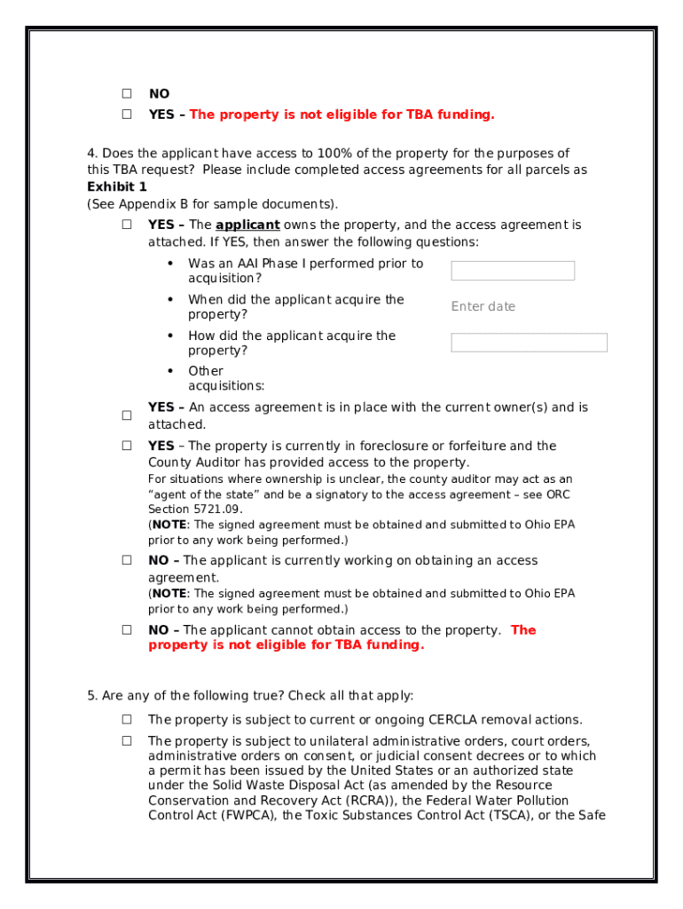 application for targeted brownfield assessment (tba) ... Doc Template ...