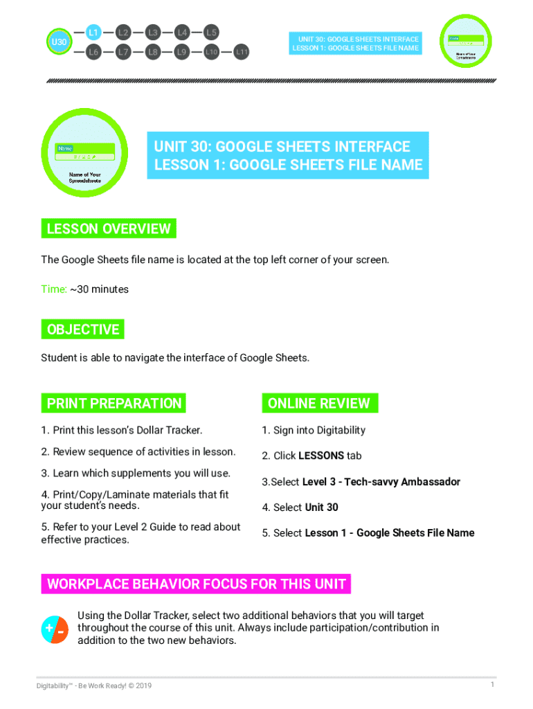 Fillable Online Free Google Sheets Tutorial at GCFGlobal Fax Email Print - pdfFiller