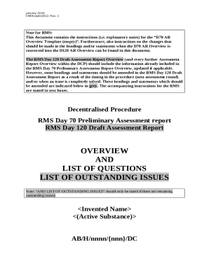 The worksharing procedure for the assessment of ... - Pink Sheet Doc ...