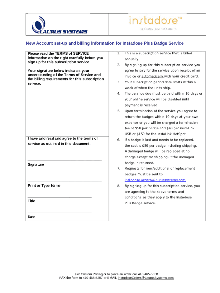 instadose+ dosimetry service terms and conditions Doc Template Doc ...