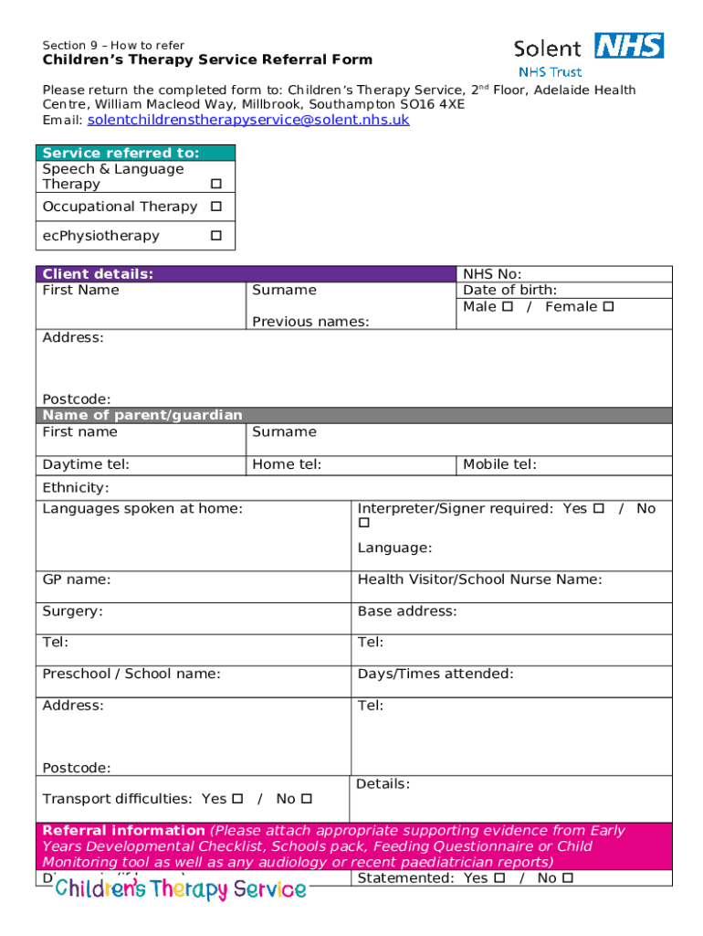 childrens-therapy-service-referral--with-feeding- ... Doc Template ...