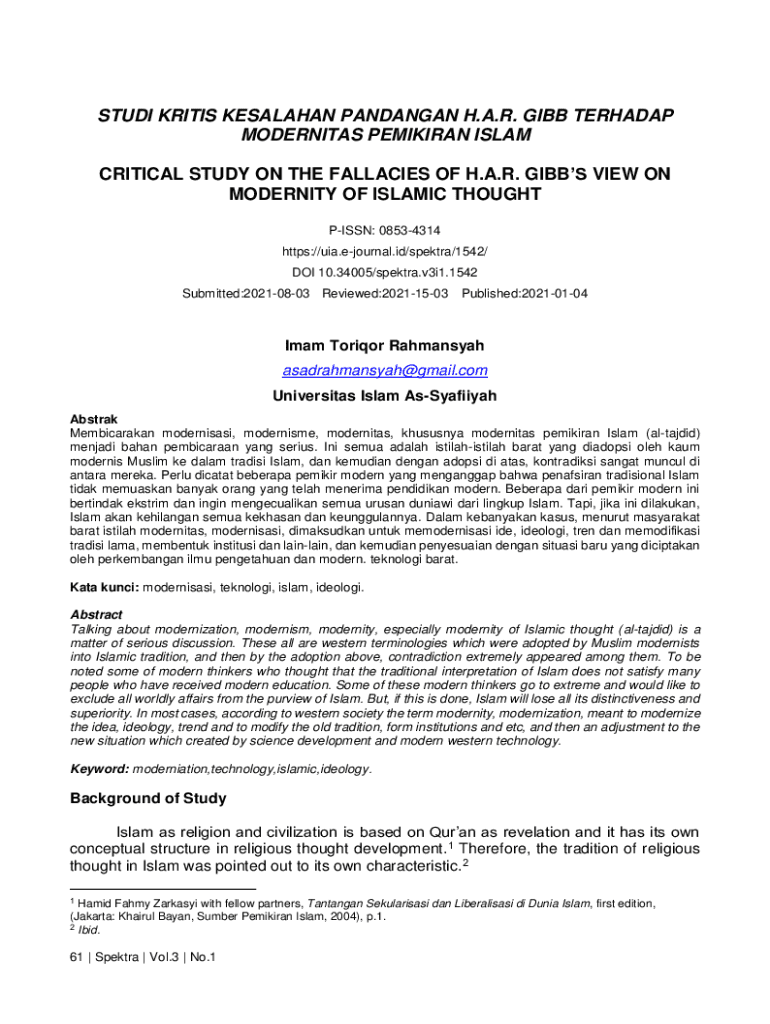 Fillable Online H.A.R. Gibb Lecture: Islamic Law and Muslim Politics ...