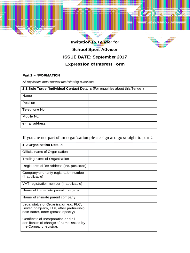 Request for Invitation to Bid (ITB) for Benthic Infauna ... Doc Template | pdfFiller