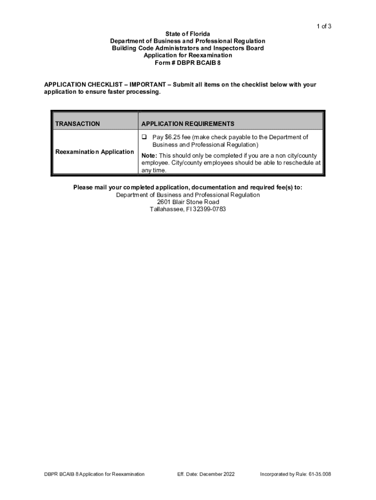 Fillable Online Initial Certification by Examination or Endorsement (BCAIB 1) Fax Email Print ...