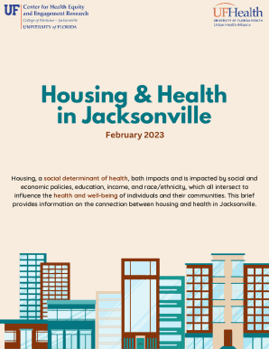 Fillable Online Issue Brief Housing & Health in Jacksonville.pdf Fax ...