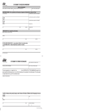 Fillable Online Owner by Vehicle Identification Number (VIN) - Date ...