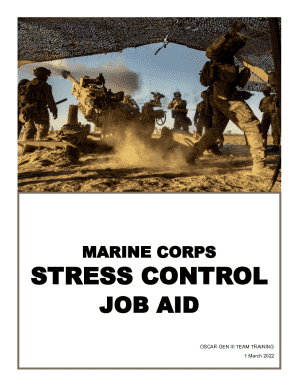 Fillable Online Evaluation of the Operational Stress Control and ...