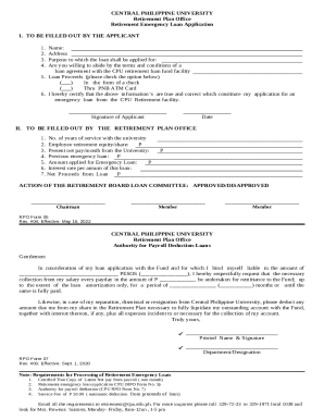 7 CFR Part 1710 Subpart I -- Application Requirements ... - cpu edu Doc ...