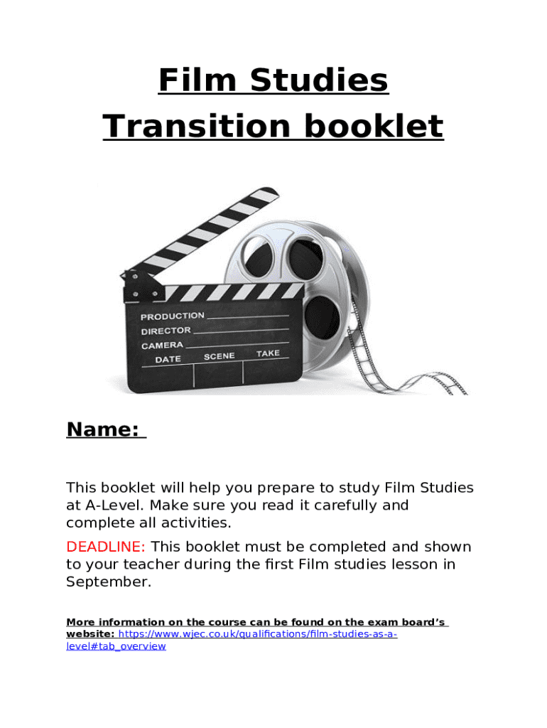 A Guide to Writing a Film Studies Paper Doc Template | pdfFiller
