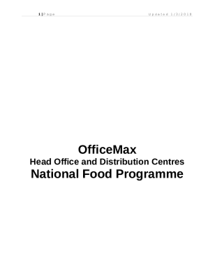 SAMPLE FOOD SAFETY MANUAL Doc Template | pdfFiller