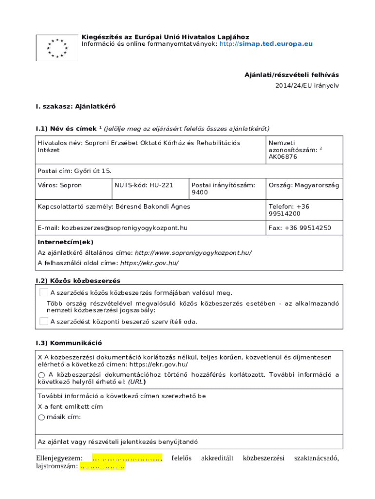 Inci s online anyomtatvnyok: http://simap Doc Template | pdfFiller