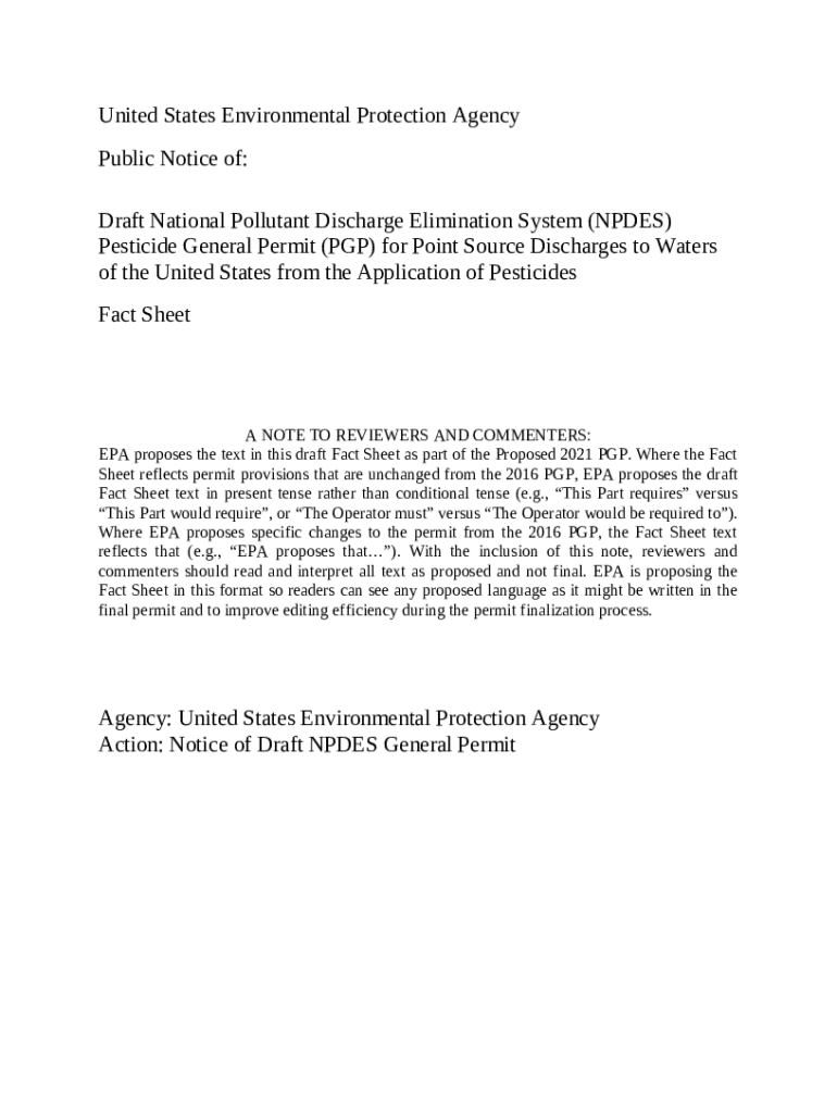 Draft 2026 PGP Fact Sheet Doc Template | pdfFiller