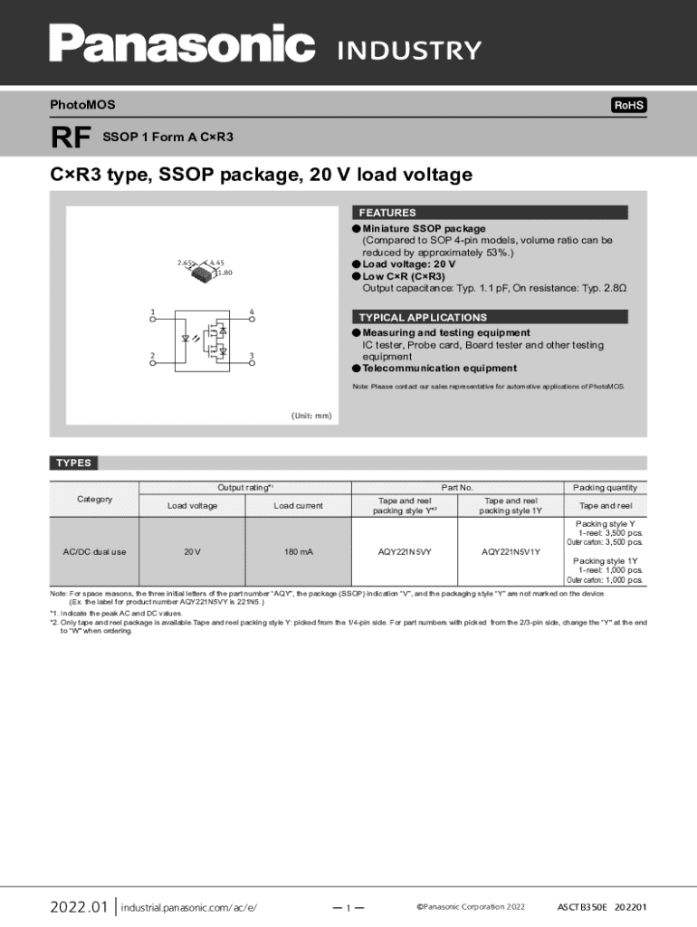 Fillable Online RF SSOP 1 Form A CR Fax Email Print - pdfFiller