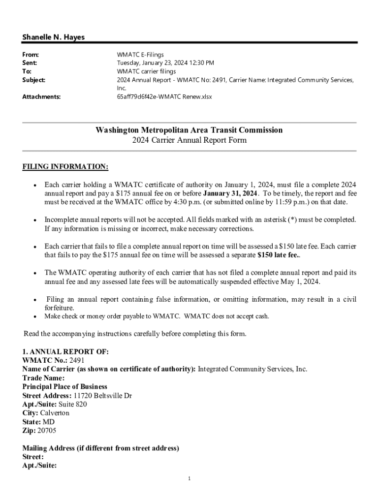Fillable Online Your Metro, the Way Forward - Annual Transformation Report Fax Email Print ...