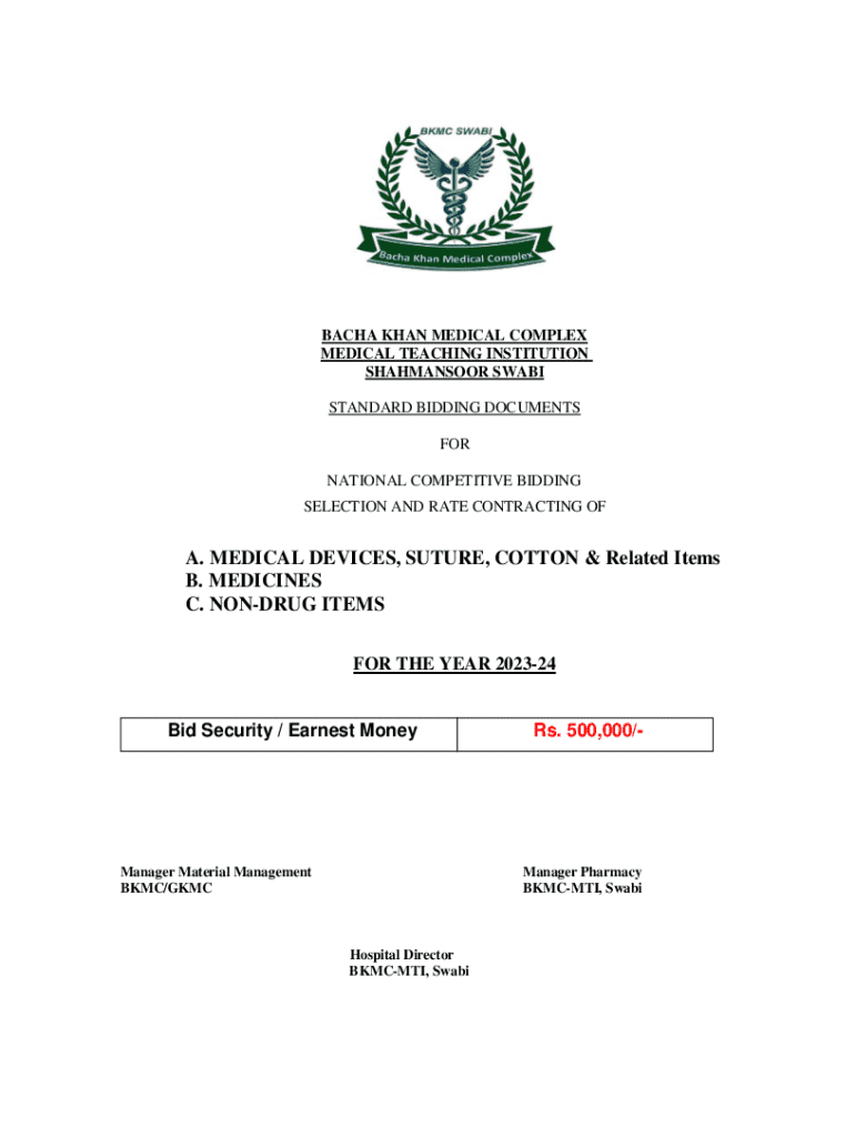 Fillable Online SBD OF RETENDERED ITEMS (MEDICINE, MEDICAL DEVICES NDI ...