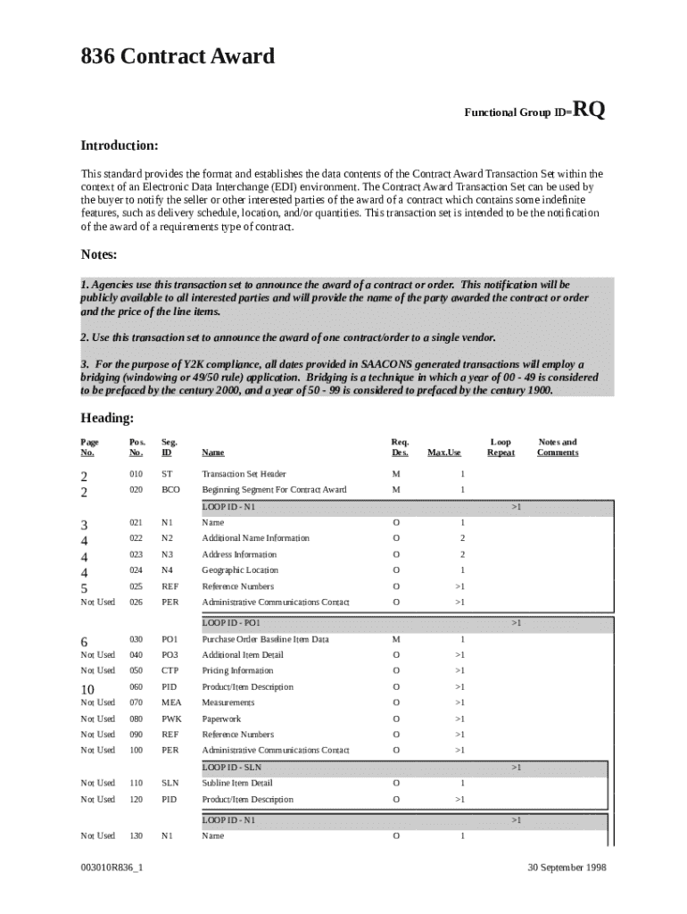 Interpreting the Contract Data Scorecard Doc Template | pdfFiller