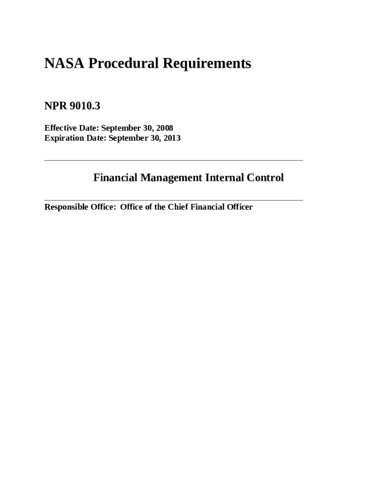 Directive History - NODIS Library - NASA - nodis3 gsfc nasa Doc ...