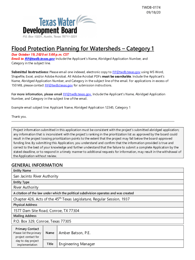 Fillable Online Fillable Online Flood Protection Planning for Watersheds ... Fax Email Print ...