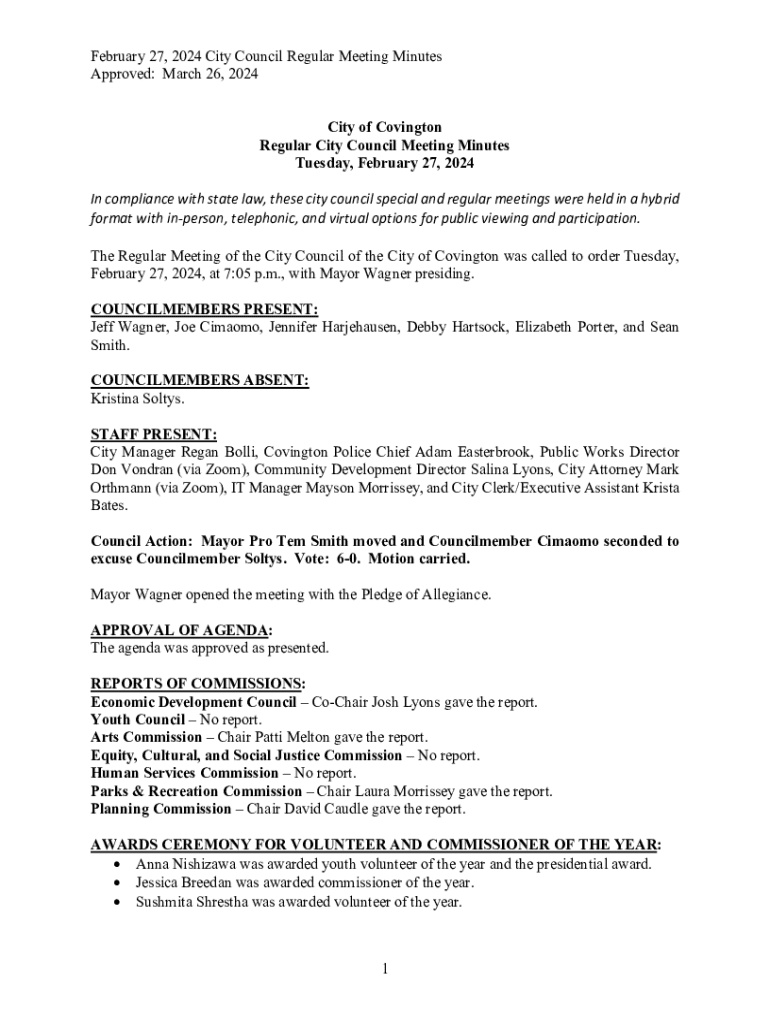 Fillable Online Jeff Wagner, Joe Cimaomo, Jennifer Harjehausen, Debby ...