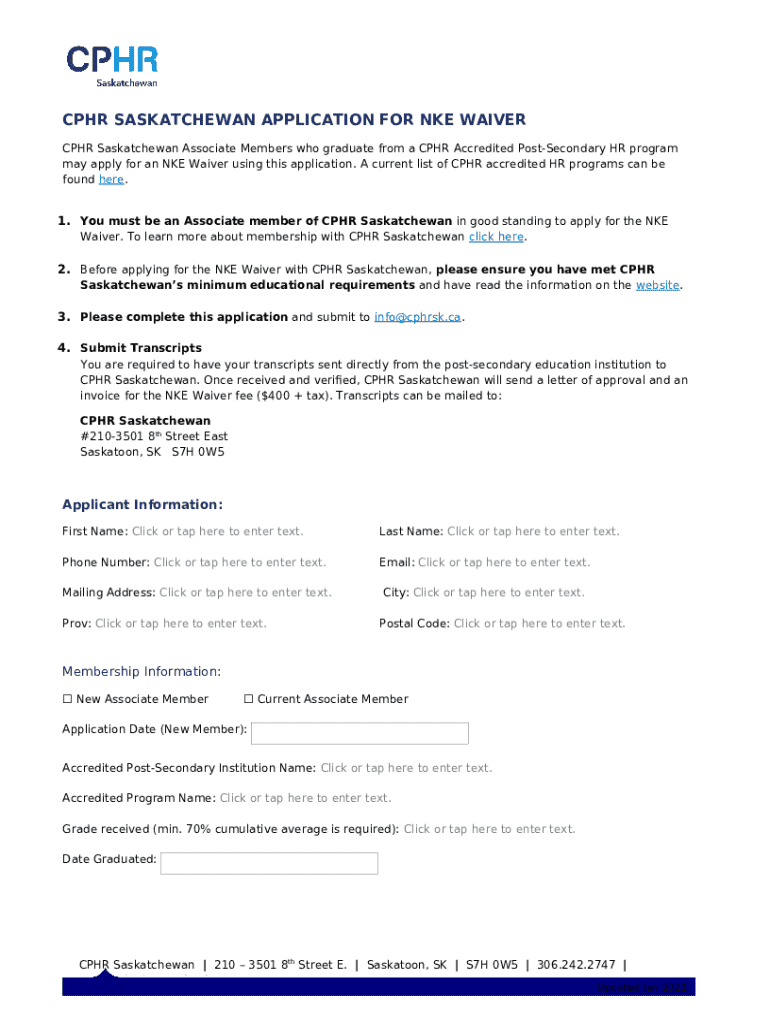 Post-secondary Institutions Accredited by CPHR Canada ... Doc Template ...