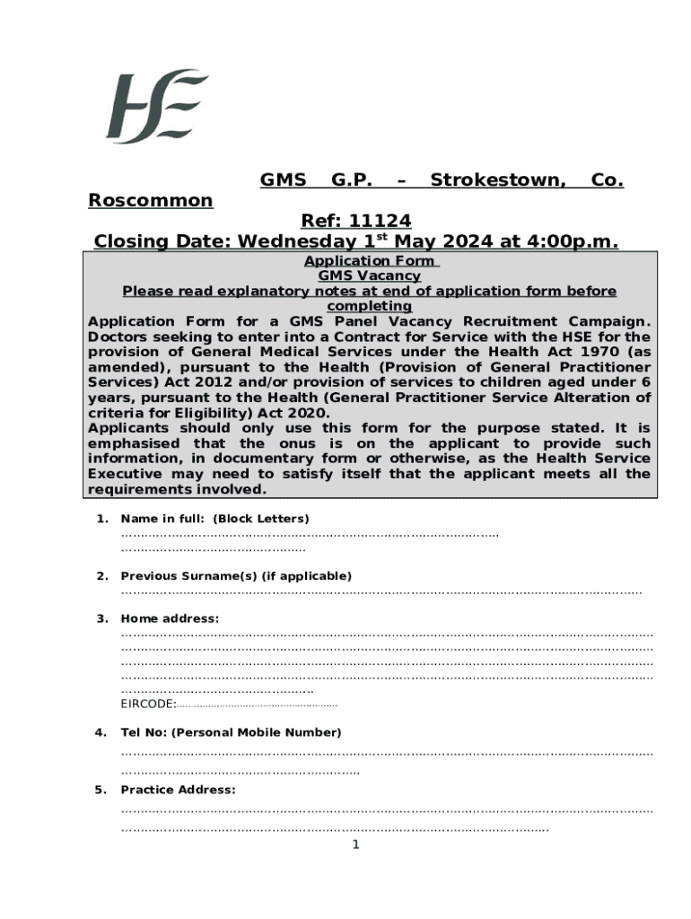 Over 70s medical card application English Doc Template | pdfFiller