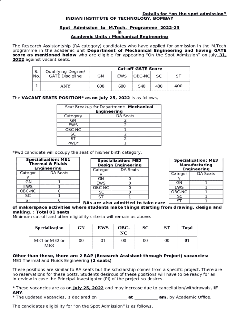 Department of Mechanical Engineering, IIT Bombay Important ... Doc ...
